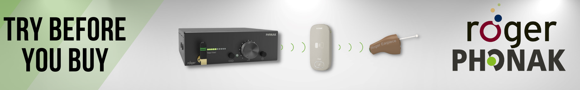 Try before you buy Roger Phonak - Soundkit